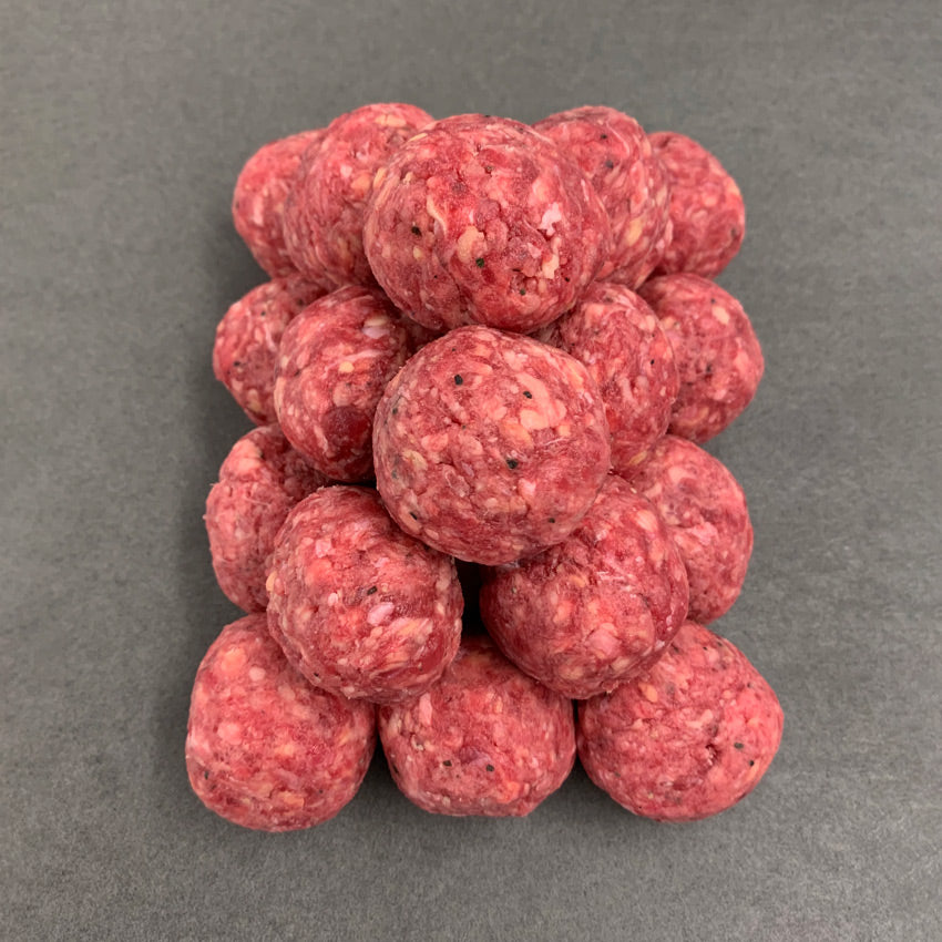 Seasoned Steak 25g Balls – Essexfarmfoods